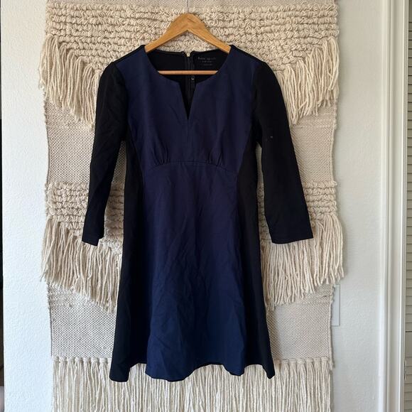 kate spade | Dresses | Kate Spade Colorblock Aline Ponte Dress | Poshmark